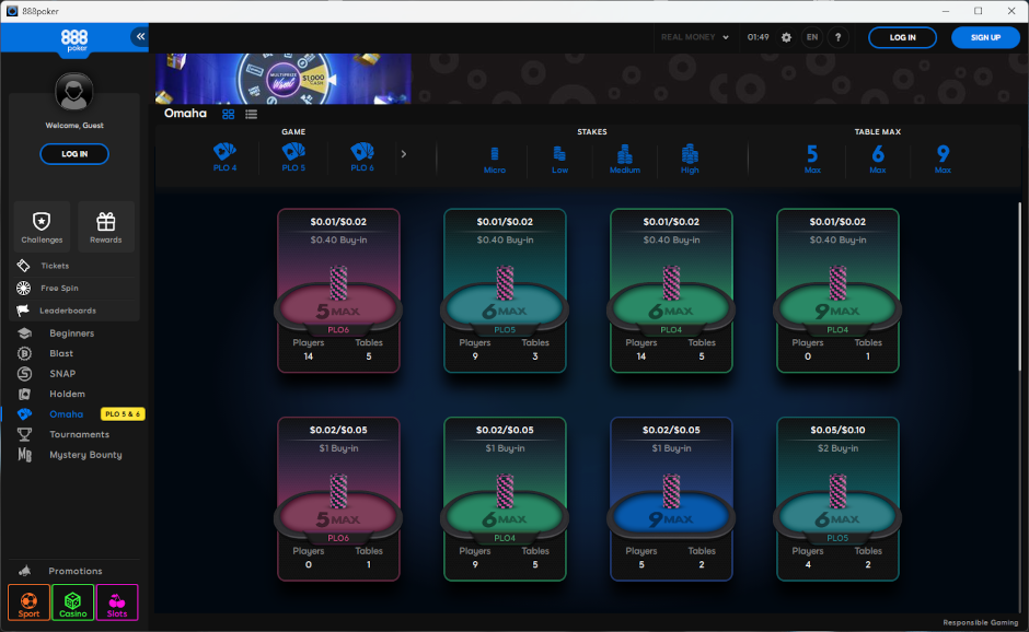 888poker Adds 5-Card and 6-Card Omaha to its Offerings | Poker Industry PRO