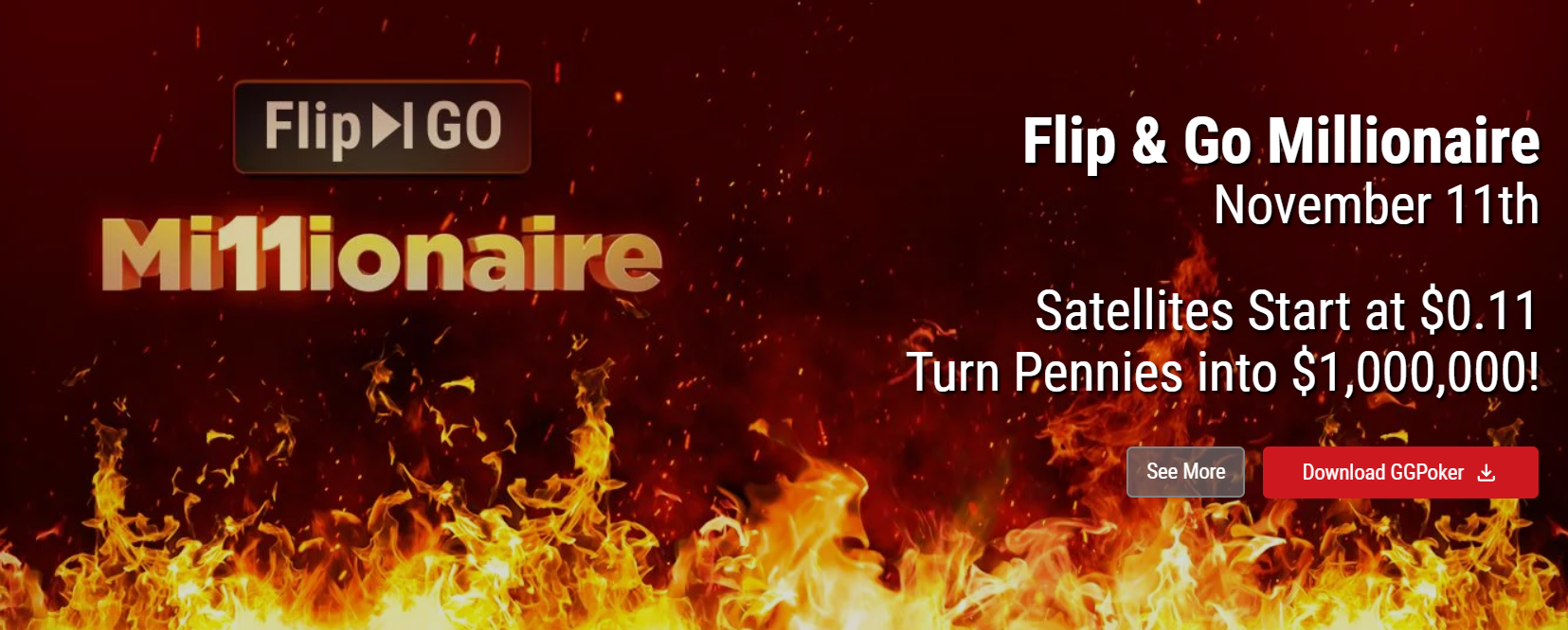 GGPoker's Flip & Go Millionaire Returns with $1M Guarantee | Poker ...