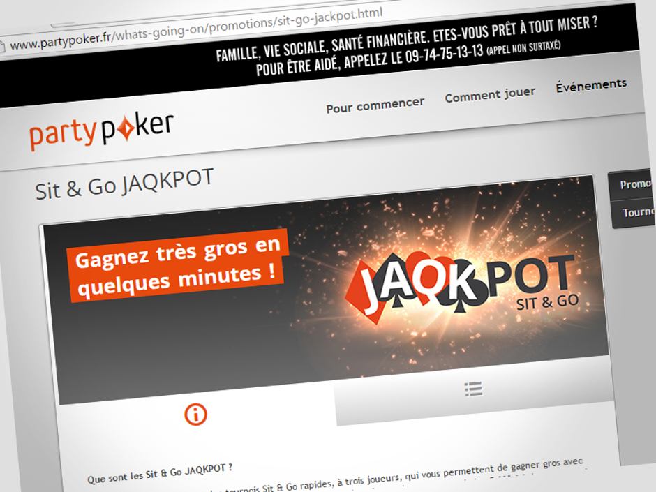 Partypoker Sticks with Tradition for Lottery Sit and Gos in France ... Partypoker Sticks with Tradition for Lottery Sit and Gos in France ...