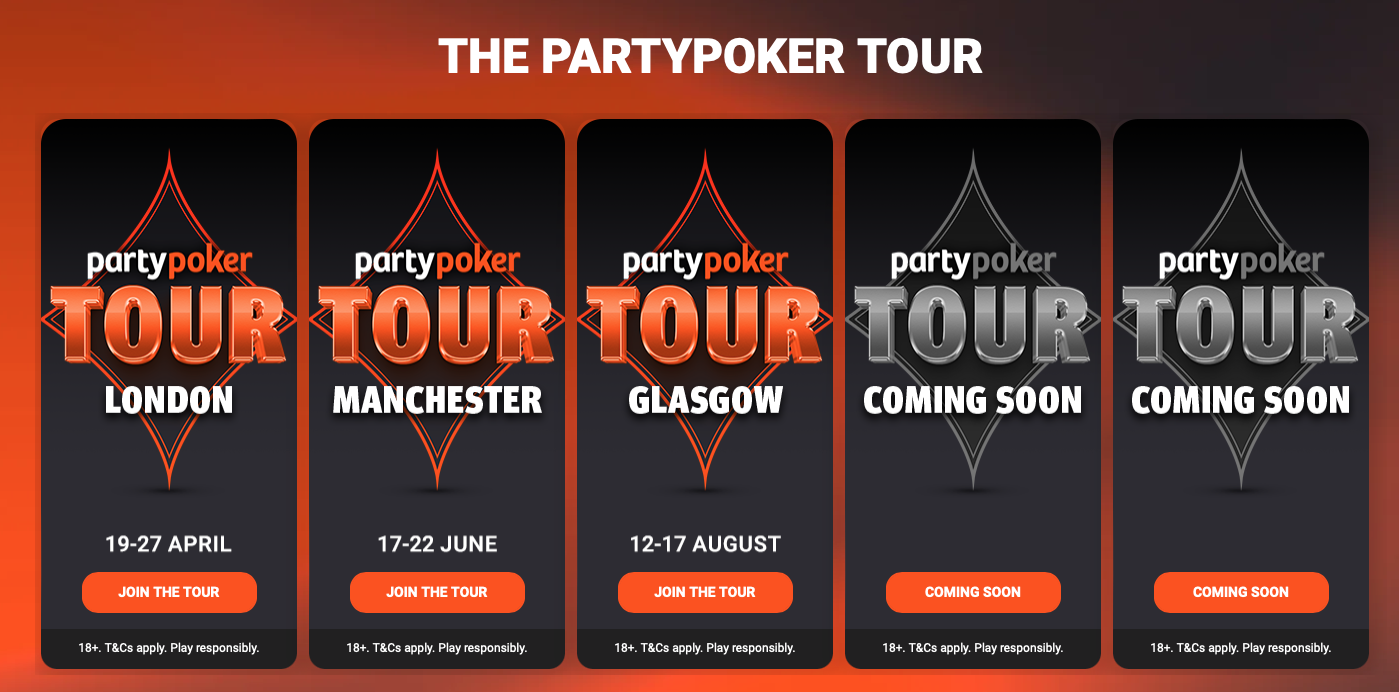 2025 PartyPoker Tour Ushers in New Live Era for Struggling Brand ...