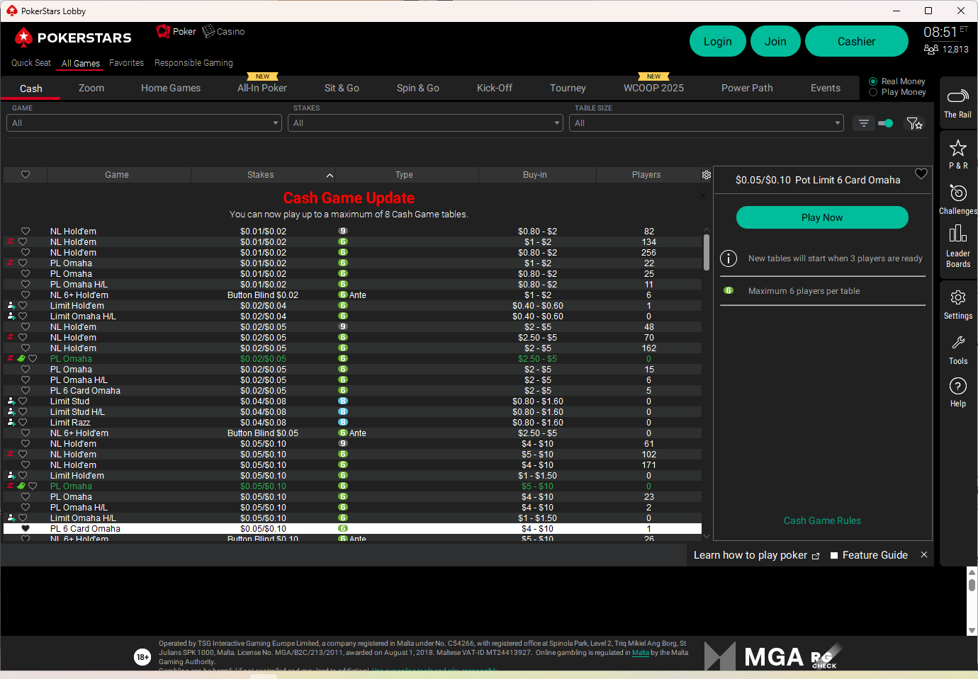 Players Can Now Play Twice as Many Tables on PokerStars as Multi ...