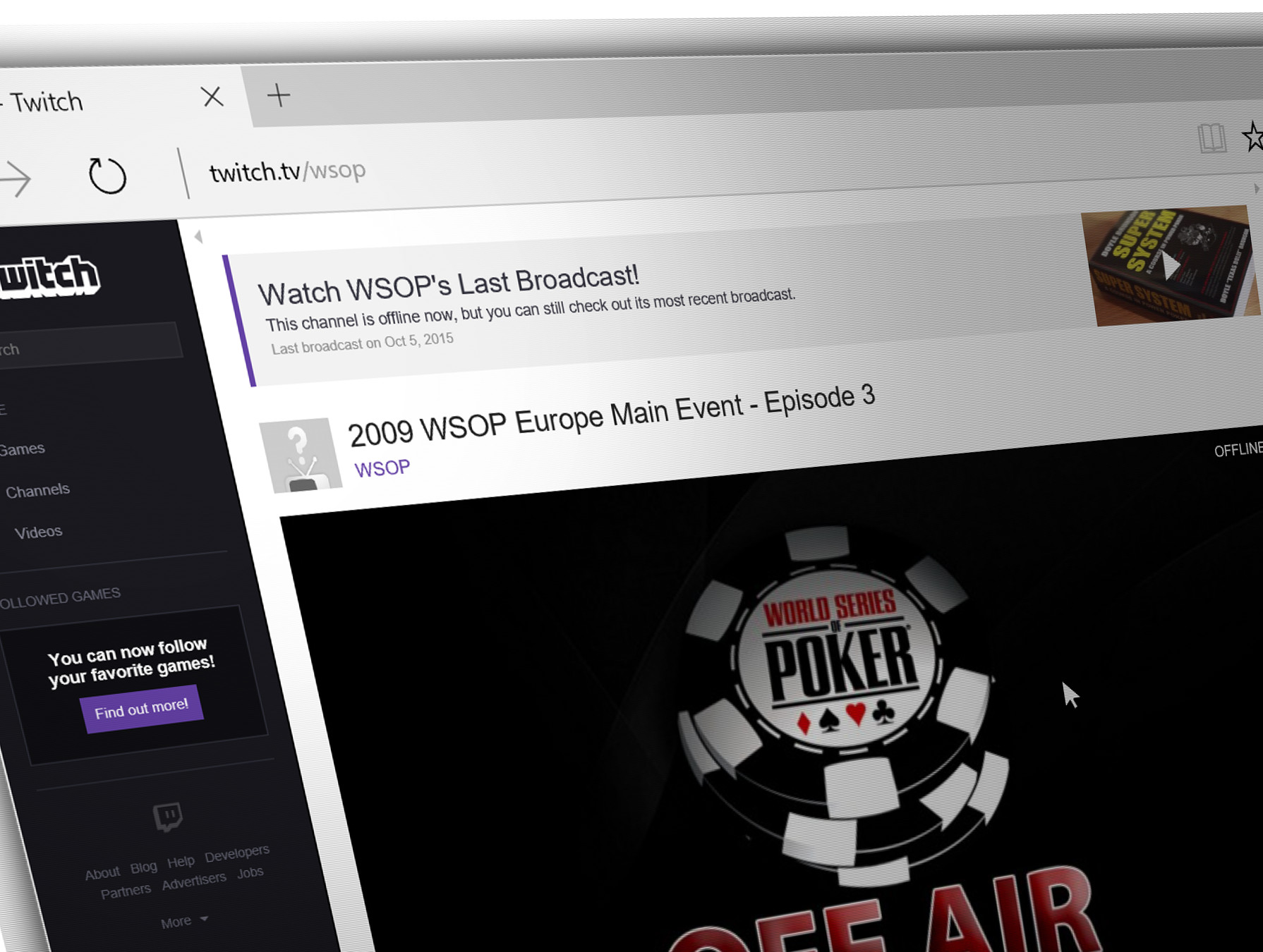 WSOP Europe to be Live Streamed on Twitch | Poker Industry PRO